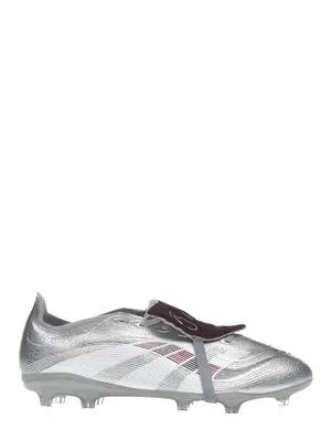 Adidas Predator League Foldover Tongue FG/MG Silver Metallic/legacy Burgundy/maroon