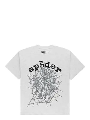 SP5DER Og Web V2 Tee Shirt - Heather Grey