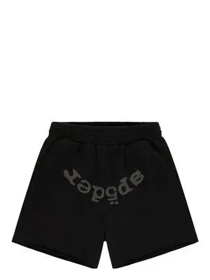 SP5DER Og Web V2 Rhinestone Short - Black