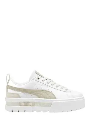 PUMA Mayze Luxe Sneakers - White