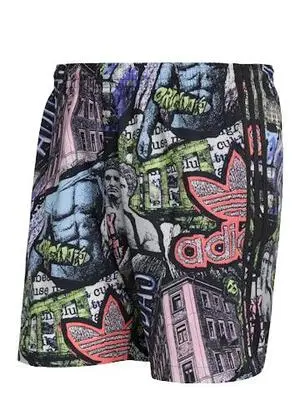 Adidas X Jeremy Scott Aop Shorts - Multicolor