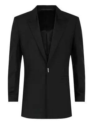 Givenchy Wool Blend Blazer - Black