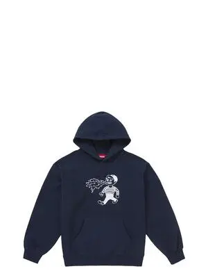 Supreme Homerun Hooded Sweatshirt - Navy Blue