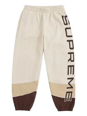 Supreme Paneled Sweatpant - Natural