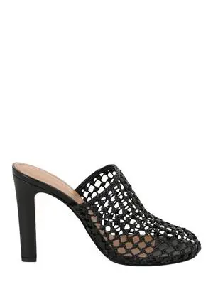 FERRAGAMO Ellas X5 Caged Mules - Black