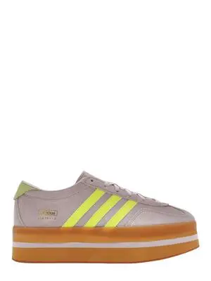 Adidas Gazelle Stack Sneakers - Ice Lavender/solar Yellow/gum