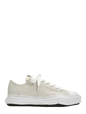 Mihara Yasuhiro Peterson Og Sole Leather Low Sneakers - White