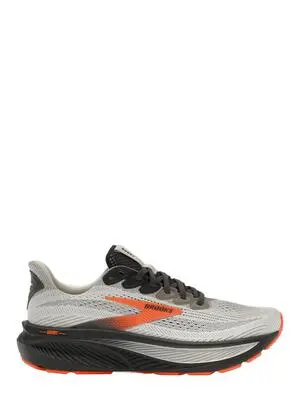 Brooks Ghost 17 Athletic Sneakers - Oyster Mushroom/orange/ebony