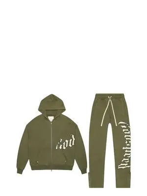 GODSPEED Og Logo V2 Sweatsuit - Olive