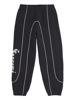 Supreme Curve Piping Sweatpant - Black