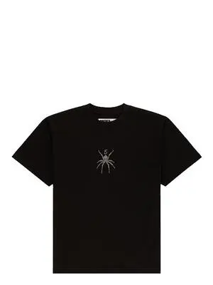 SP5DER Tm Rhinestone Tee Shirt - Black