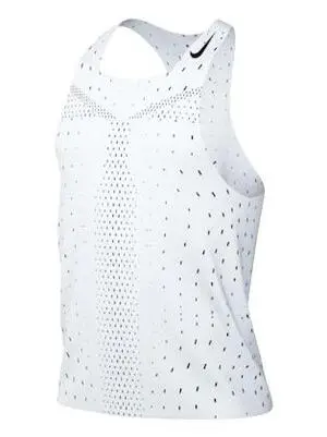 Nike Drifit Adv Aeroswift Running Vest - White