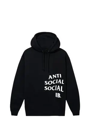 ANTI SOCIAL SOCIAL CLUB Cut Off Logo Hoodie - Black