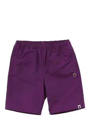 A BATHING APE Ape Head Beach Shorts - Purple