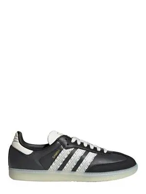 Adidas Samba Sneakers With Stripes - Carbon/off White/core Black