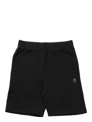 A BATHING APE Ape Head One Point Sweat Short - Charcoal