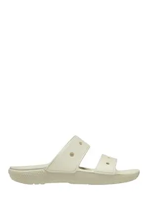 CROCS Classic Double Band Slides - Bone