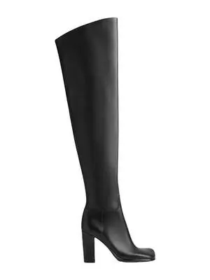 Bottega Veneta Storm Over-the-knee Boots - Black