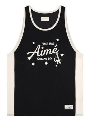Aimé Leon Dore Sparring Tank Top - Jet Black