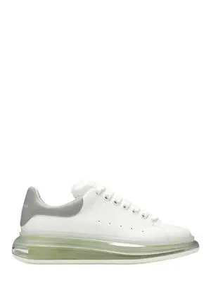 Alexander McQueen Runnerin Sneakers - White/silver