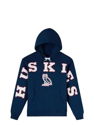 OVO X Ncaa Uconn Huskies Hoodie - Blue