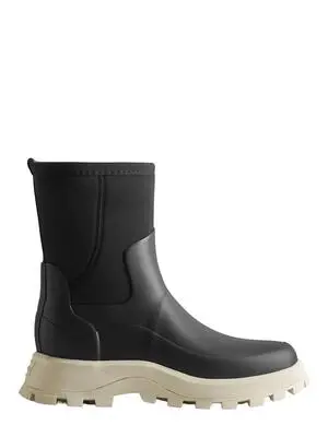 Hunter City Explorer Short Neoprene Boots - Black/shaded White
