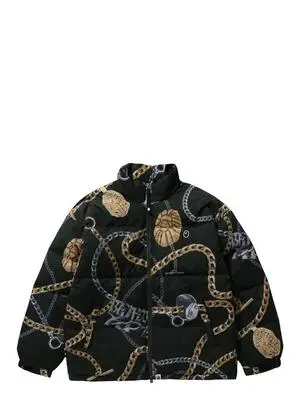A BATHING APE Jewels Down Jacket - Green