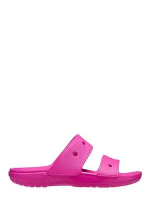 CROCS Classic Double Band Slide Sandals - Juice