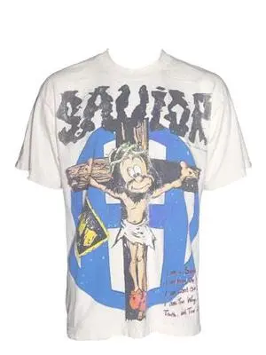 HELLSTAR Seditionary Savior T-shirt - White