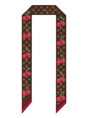 LOUIS VUITTON X Takashi Murakami Monogram Cherry Bandeau - Brown