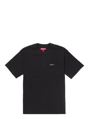 Supreme Short Sleeve Pocket Tee Shirt - Black