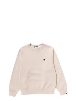 A BATHING APE By Bathing Crewneck Sweatshirt Beige