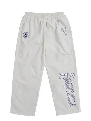Supreme Old English Track Pant White