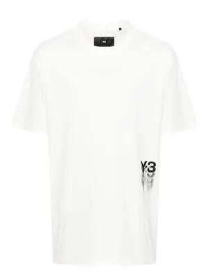 Adidas X Y3 U Gfx Short Sleeve Tee Shirt - White