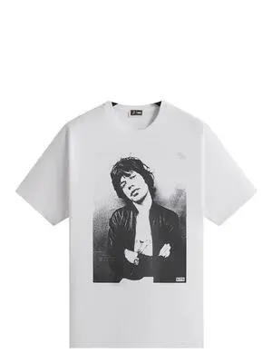 Kith The Rolling Stones Mick Photo Vintage Tee Shirt - White