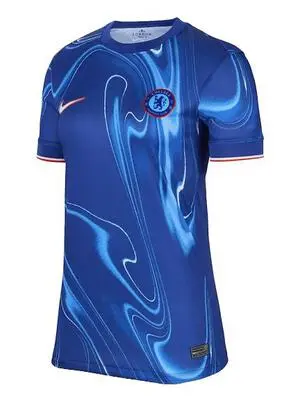 Nike Chelsea Fc 2024 Stadium Home Replica Jersey - Rush Blue/team Orange/white
