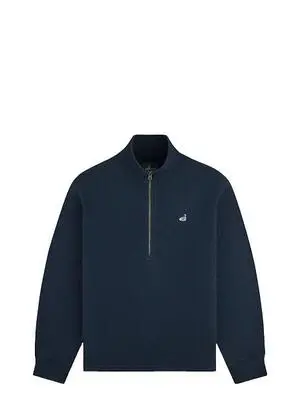 Aimé Leon Dore Golf Half Zip Pullover - Navy Blue Blazer