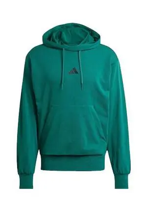 Adidas Essentials Feelcozy French Terry Hoodie - Collegiate Green/black