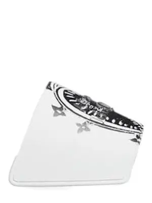 Alexander McQueen Heart Sliders - White/black