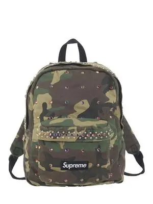 Supreme B.b. Simon Denim Backpack - Woodland Camo
