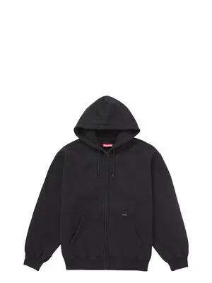 Supreme Work Zip Up Hooded Sweatshirt - Black