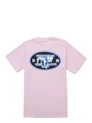 Supreme Dalmatian Tee Shirt - Light Pink