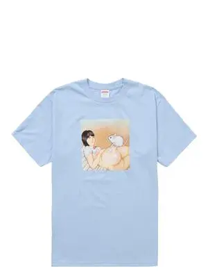 Supreme Mouse Tee Shirt (ss25) Powder Blue