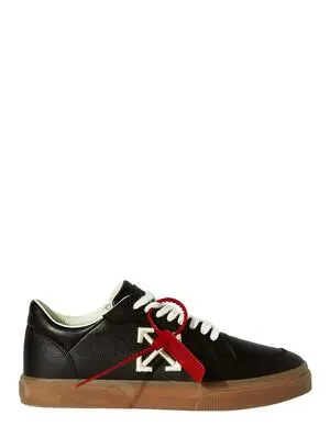 Off-White Vulcanized Low Top Sneakers - Black/ivory