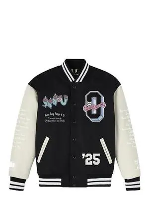 OVO 4u Album Varsity Jacket - Black