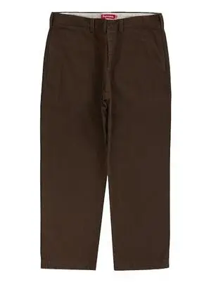 Supreme Chino Pant (fw22) Brown