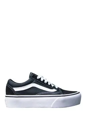 VANS Old Skool Platform Sneakers - Black/white