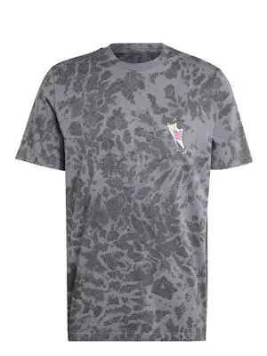 Adidas Summer Fun Sneaker Graphic Tee Shirt - Black