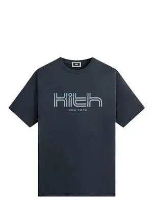 Kith New York Techno Logo Tee Shirt - Trench