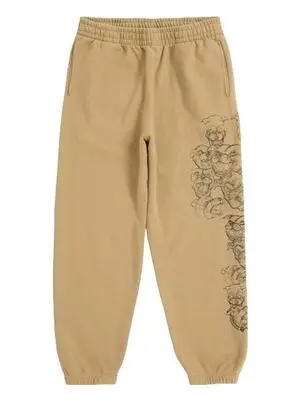 Supreme Pitbulls Embroidered Sweatpant Brown